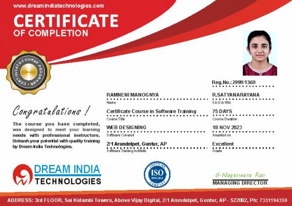 Best Software Training Institute in Guntur For PYTHON, JAVA, DTP